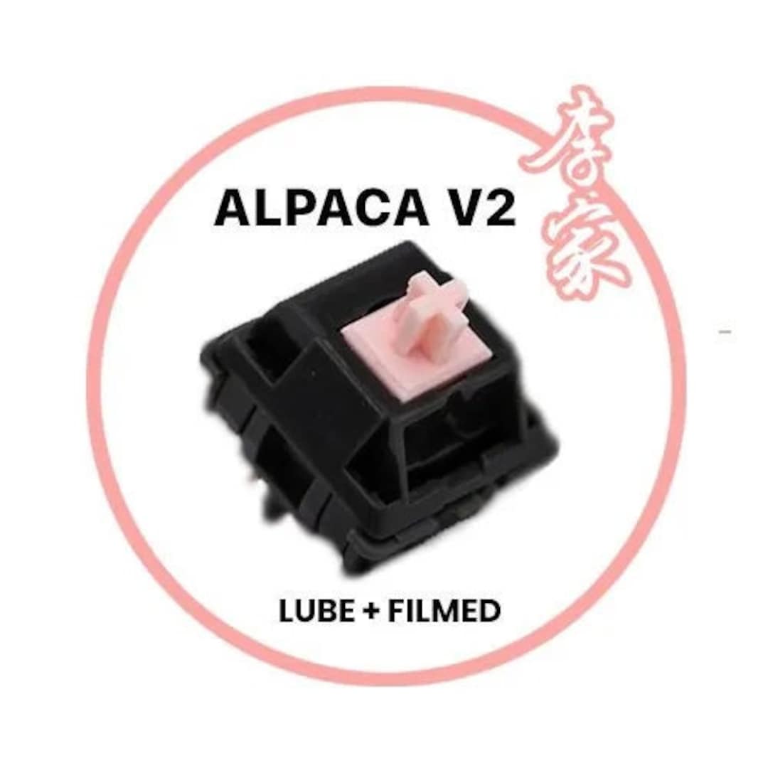 Alpaca V2 Switches | Lubed & Filmed for Smooth Typing Switches ...