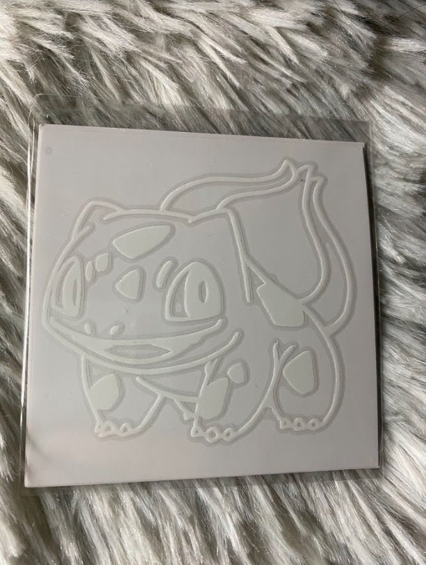 Bulbasaur Sticker Pokemon Vinyl Sticker Video Game Sticker Laptop ...
