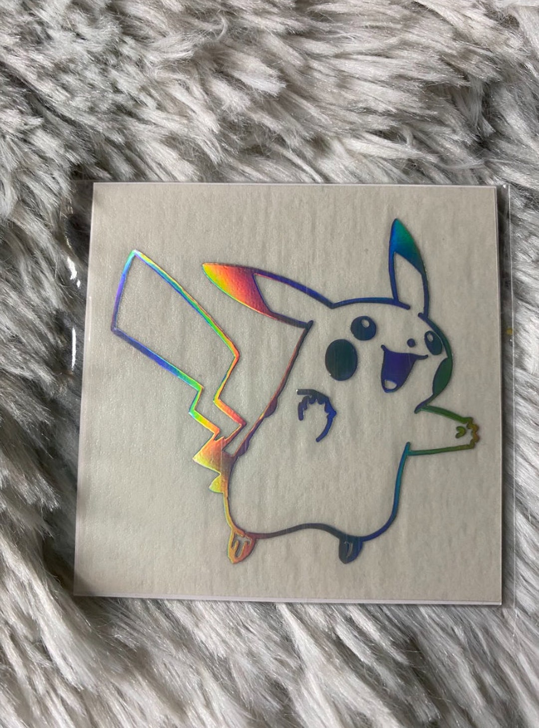 Pikachu Sticker Pokemon Vinyl Sticker Video Game Sticker - Etsy