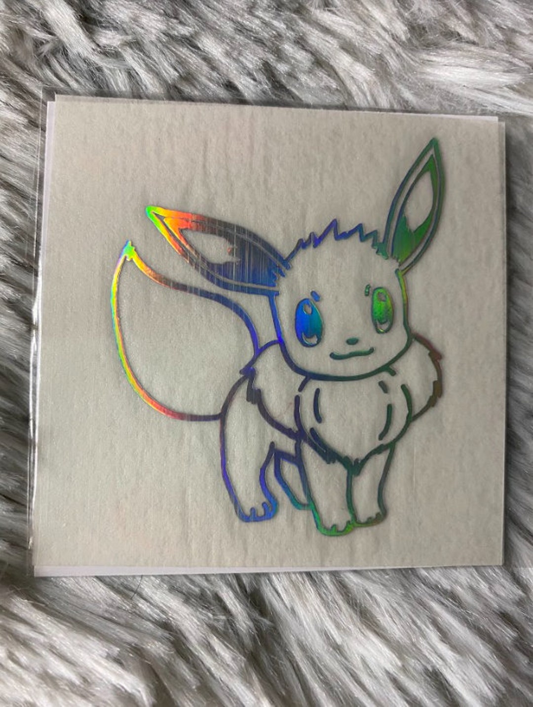 Eevee Sticker Pokemon Vinyl Sticker Video Game Sticker Laptop Sticker ...