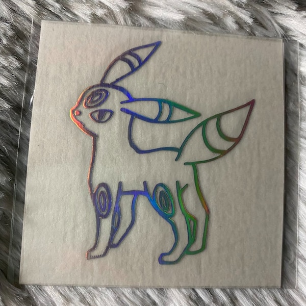 Umbreon Sticker Car - Etsy