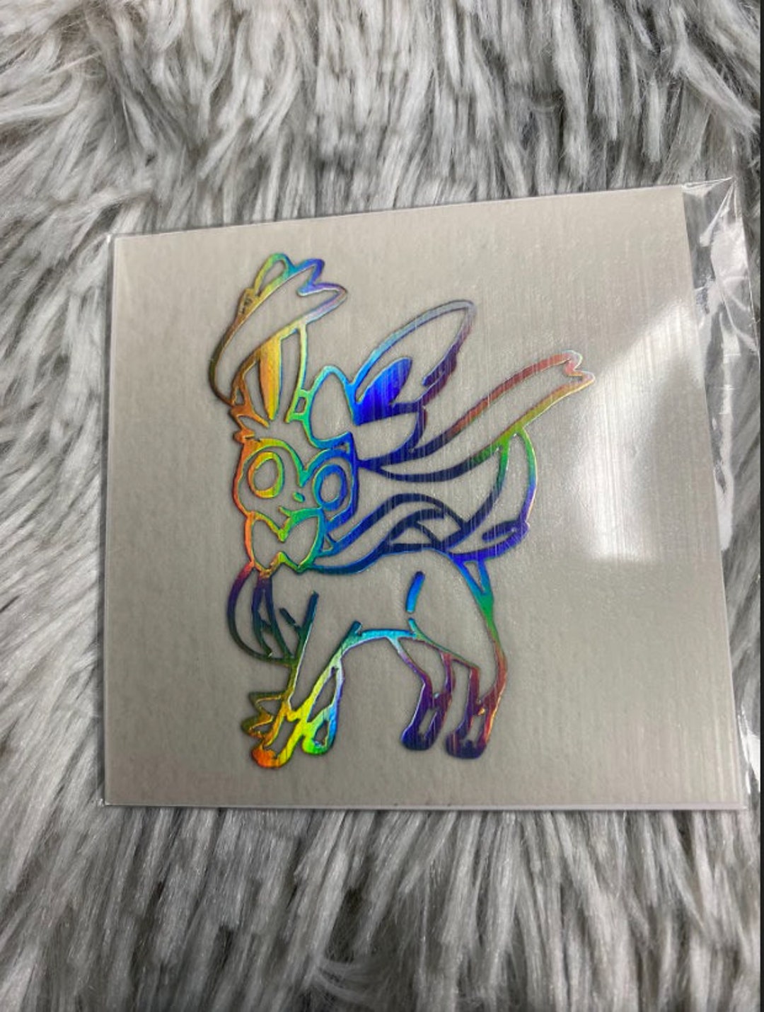 Sylveon Sticker Pokemon Vinyl Sticker Video Game Sticker Laptop Sticker ...