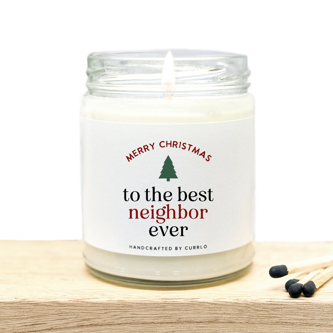 Neighbor Gift - Merry Christmas Neighbor - Small Gifts for Neighbor ...