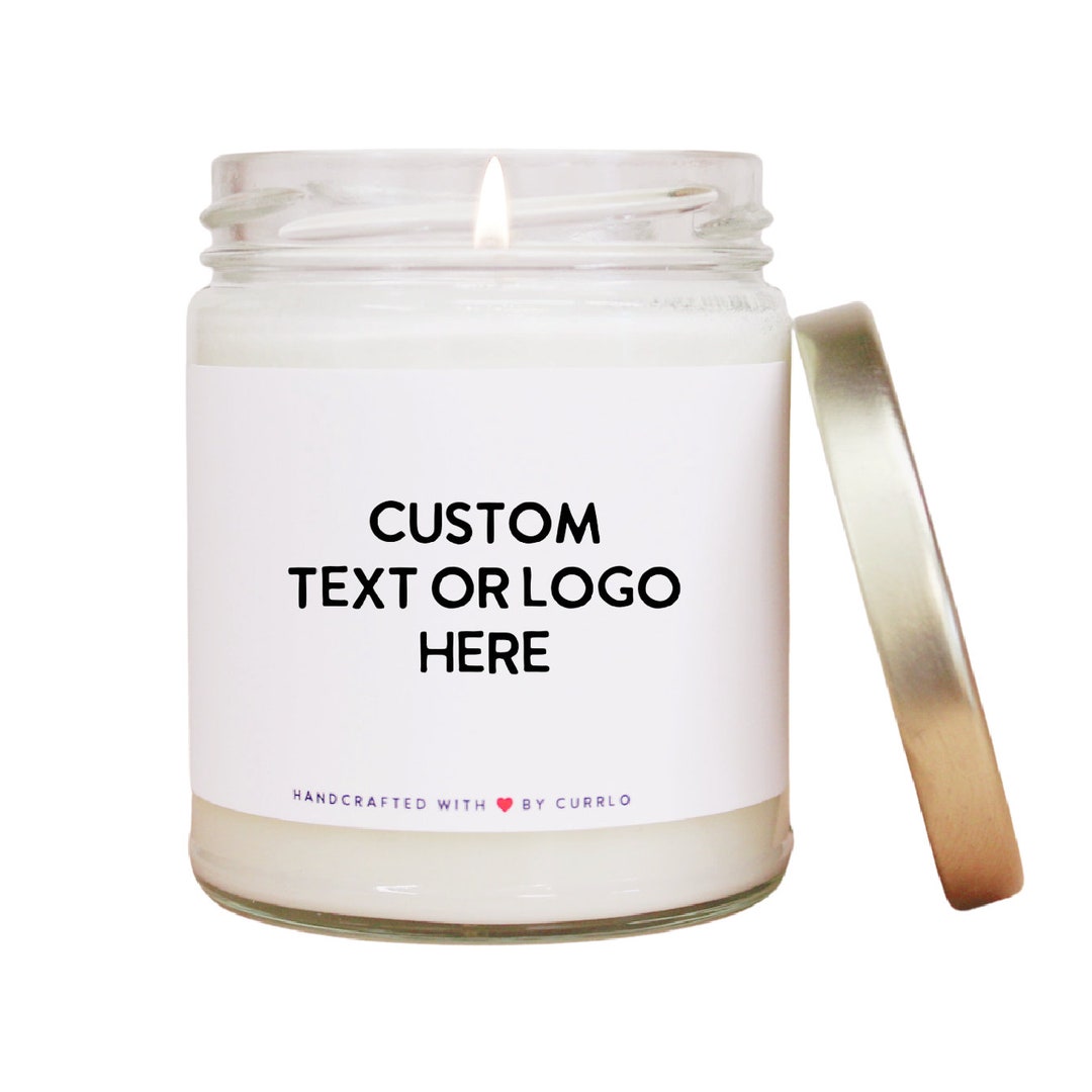 Custom Candle Custom Christmas Gift Customized Candle Promotional Gifts ...
