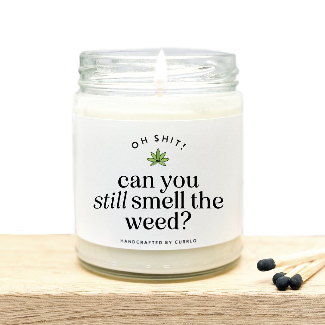 Weed Candle 420 Gifts Marijuana Gifts Stoner Christmas Gifts Adult ...
