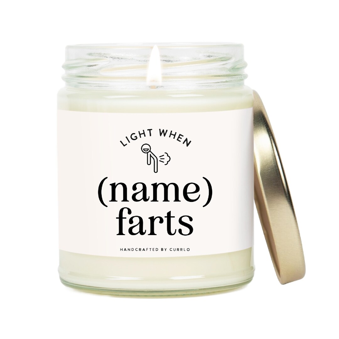 Light When Farts Candle - Fart Gifts - Funny Father's Day Gifts - Funny ...