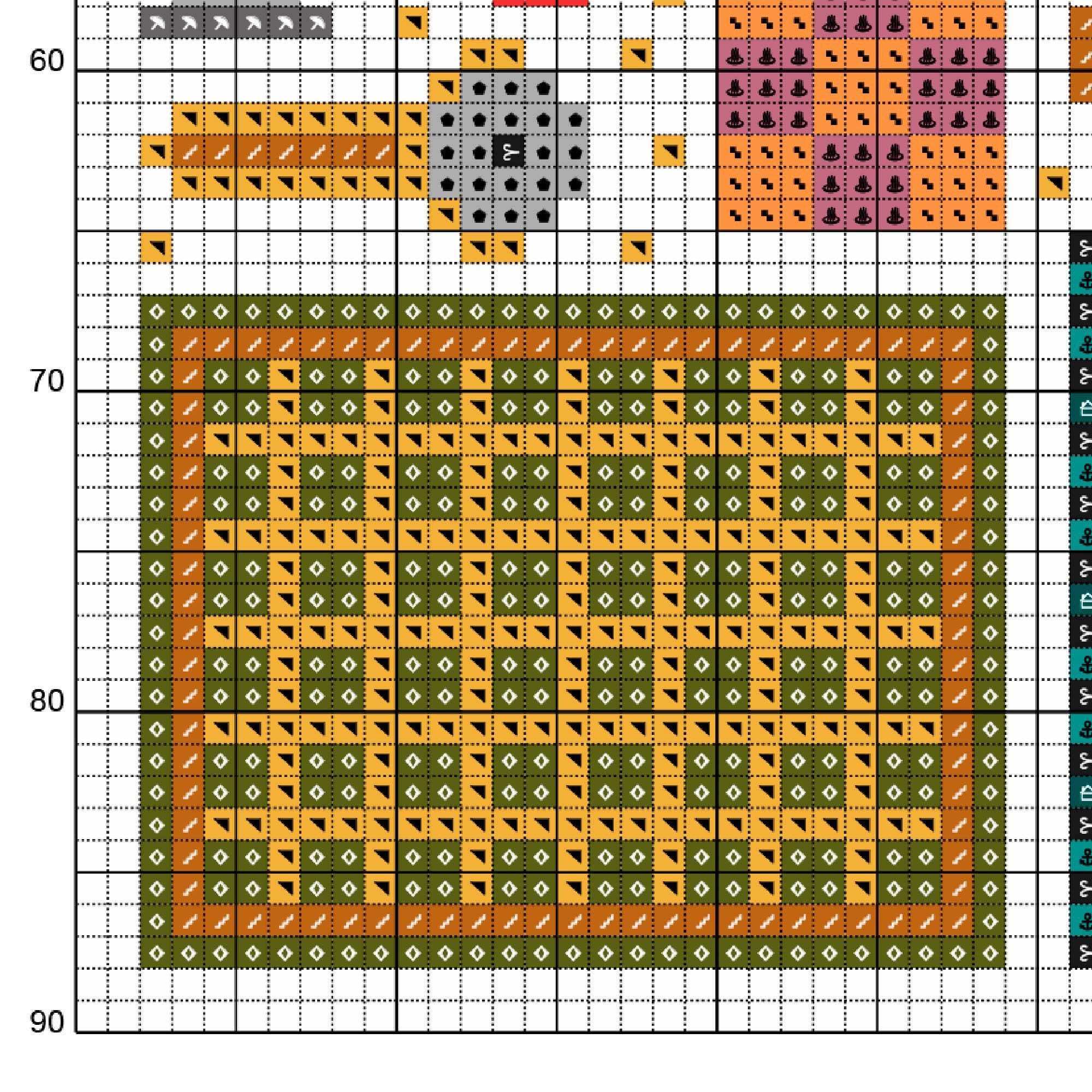 Quilting Room Cross Stitch Pattern: Modern Sewing Decor (instant ...