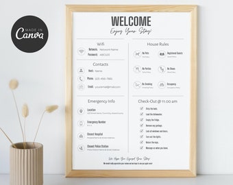 Air Bnb Check Out Template - Etsy