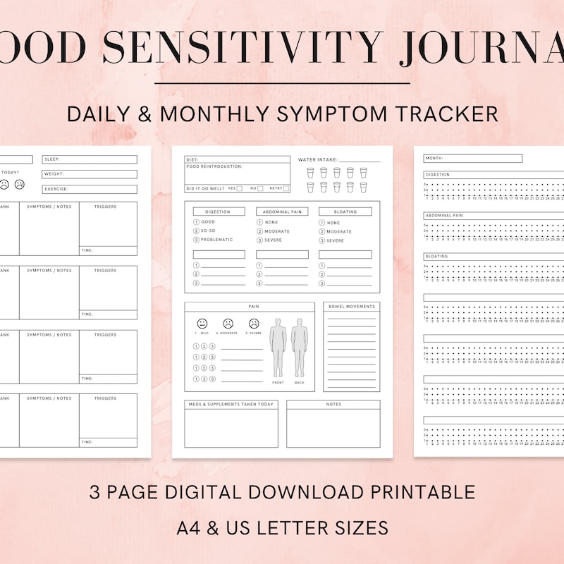 Ibs and Pain Tracker - Etsy