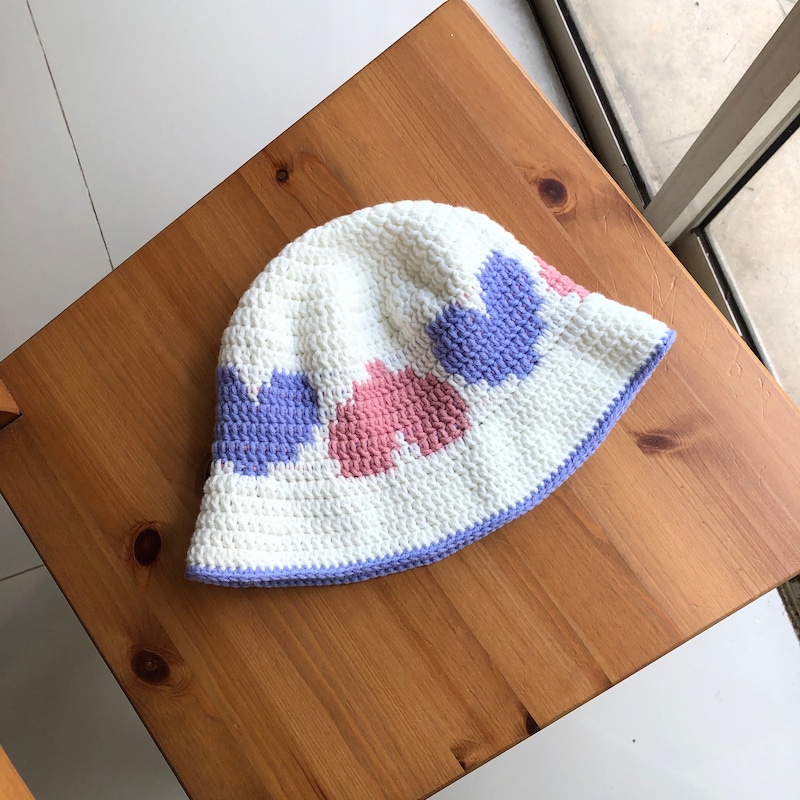 Crochet Heart Hat - Etsy