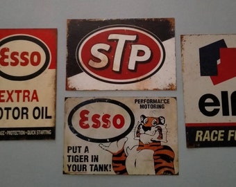 Vintage Car Signs | Etsy UK