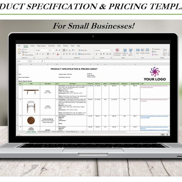 Interior Design Worksheet - Etsy