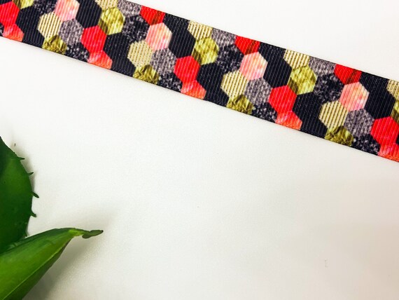 Materials Ribbon 22mm DIY Ribbon geometry coarse grain Collage etna.com.pe