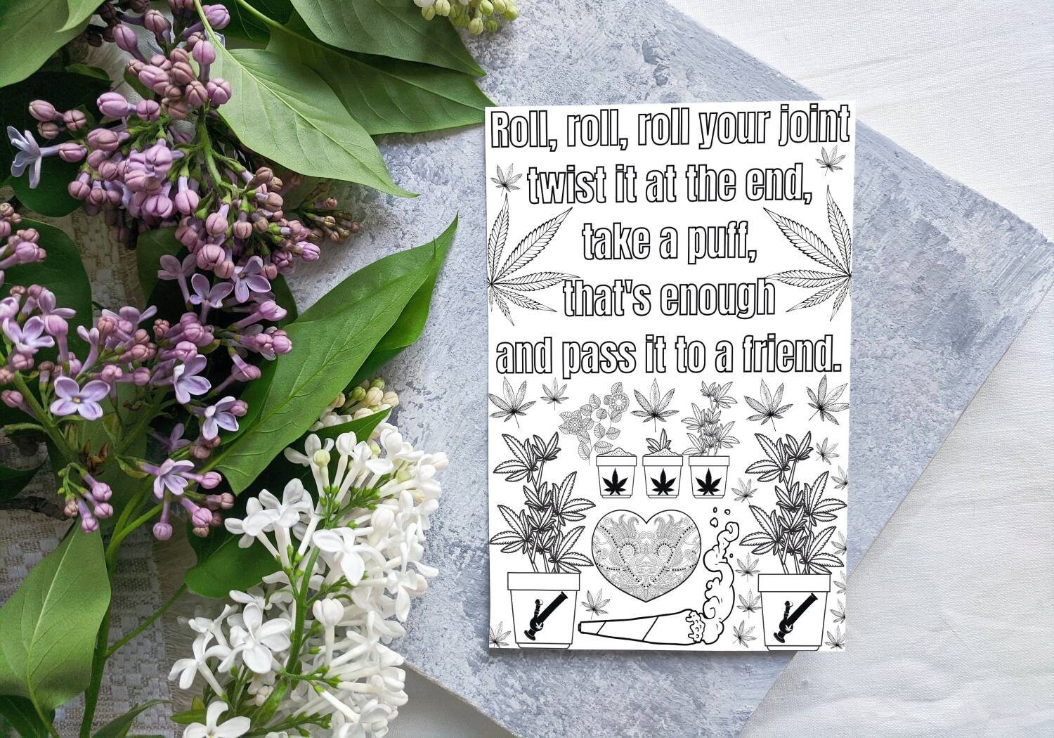Adult Nursery Rhymes Coloring Pages | Adult Humor Coloring | Printable ...