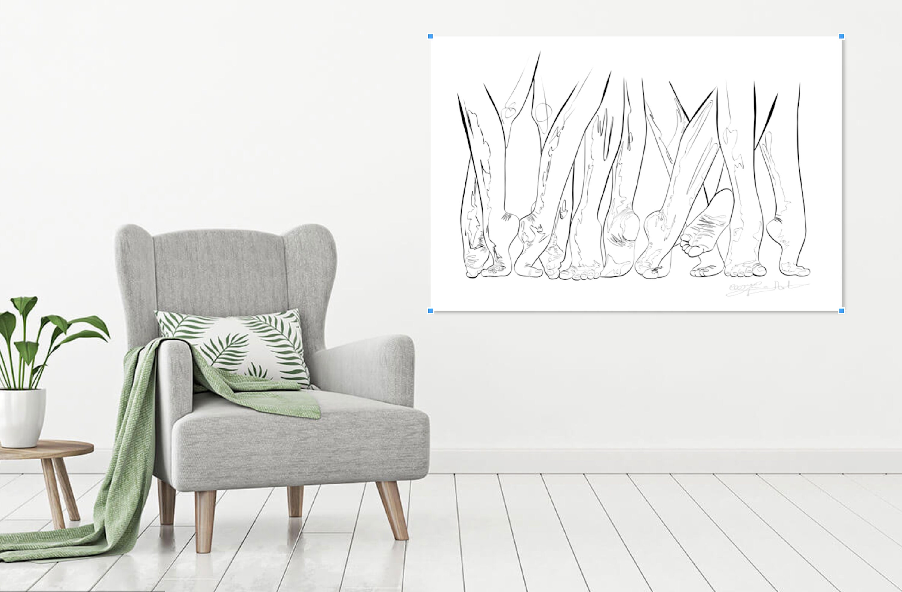 Barefoot Dance Line Drawing Printable Digital Download Line - Etsy