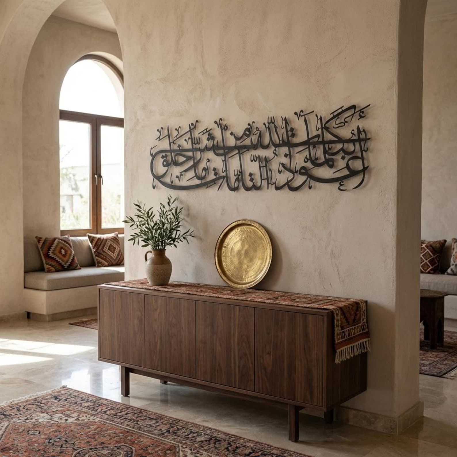Dua for Protection Metal Islamic Wall Art (evil Eye Dua), Arabic ...