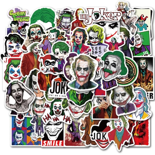 The Joker Stickers - Etsy UK