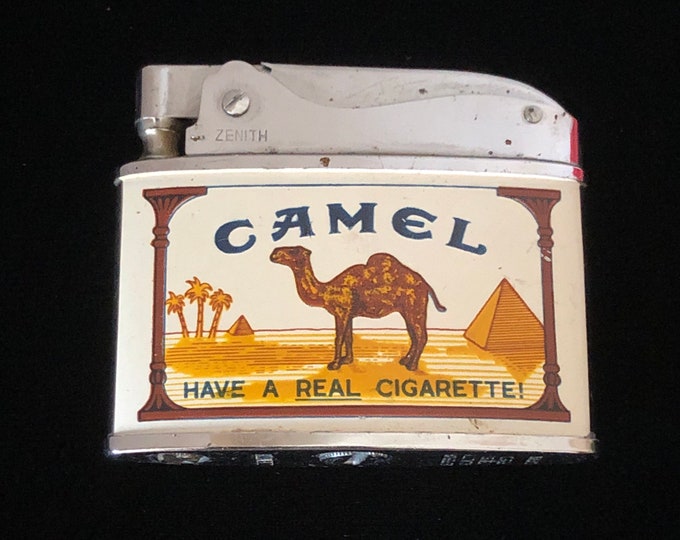 Vintage Camel Lighter Made by Zenith - Etsy