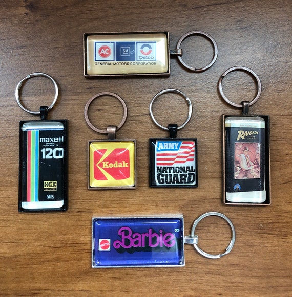 Vintage Ad Keychains - Etsy
