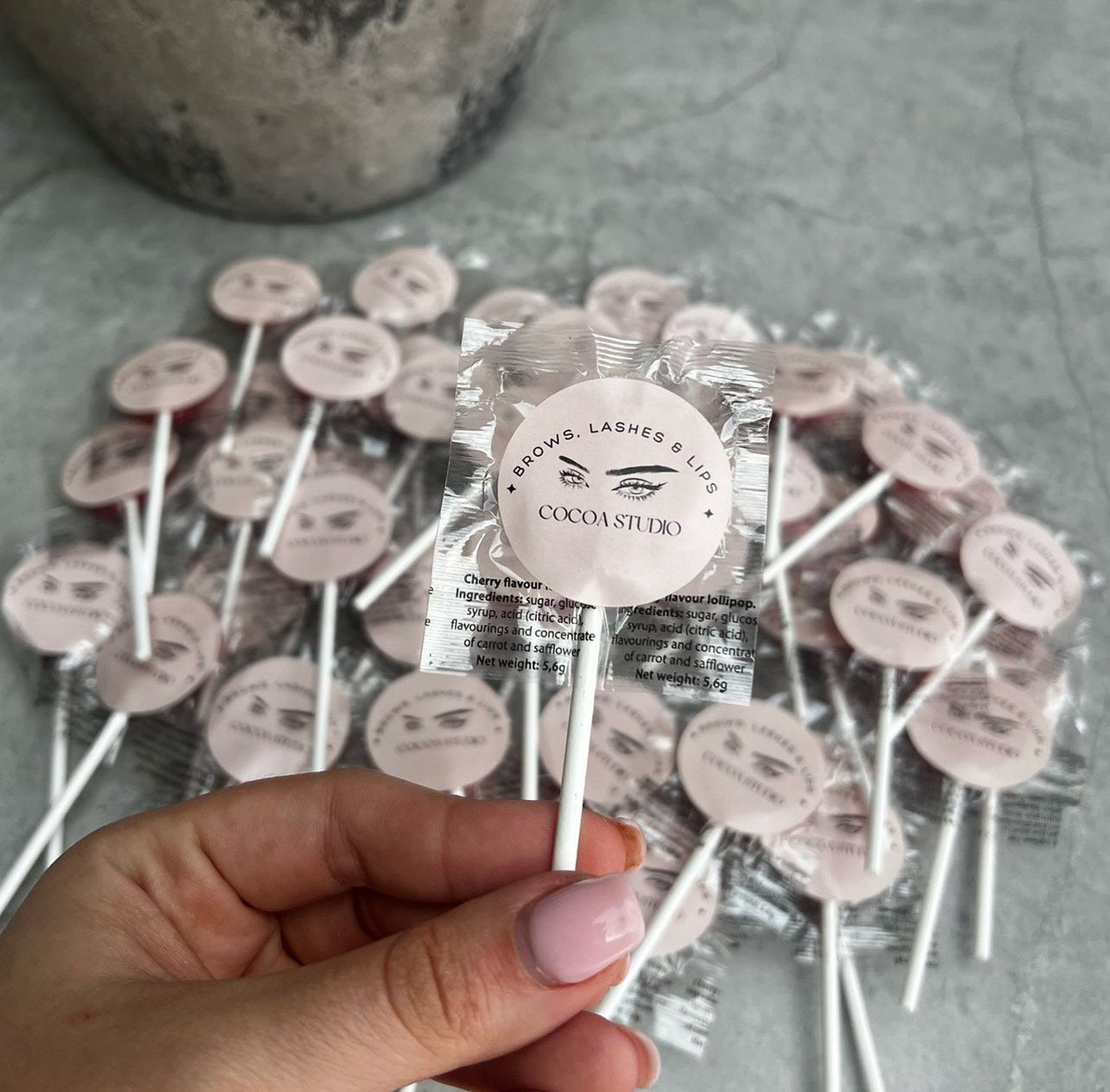 Branded Lollipops for Your Business - Etsy UK