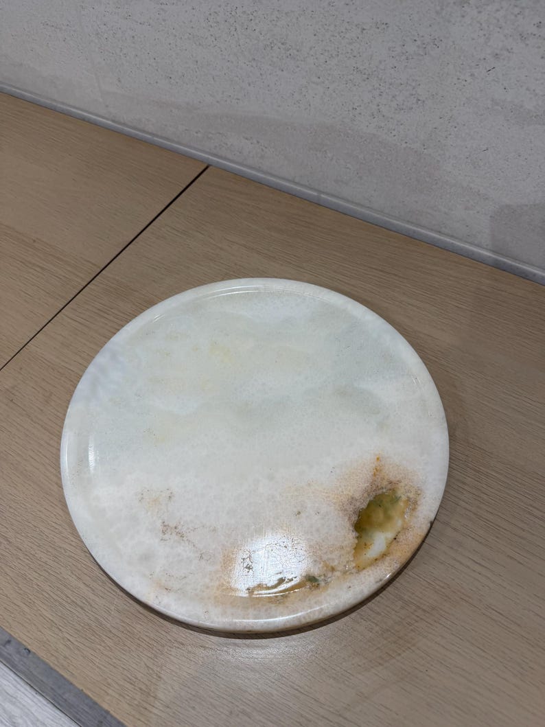 Large Natural Onyx Serving Dish 30cm - Etsy UK