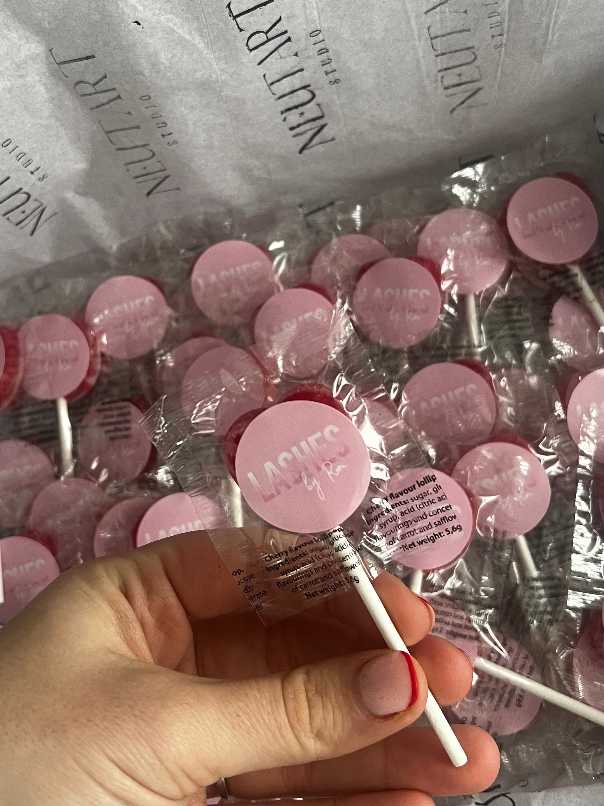 Branded Lollipops for Your Business - Etsy UK