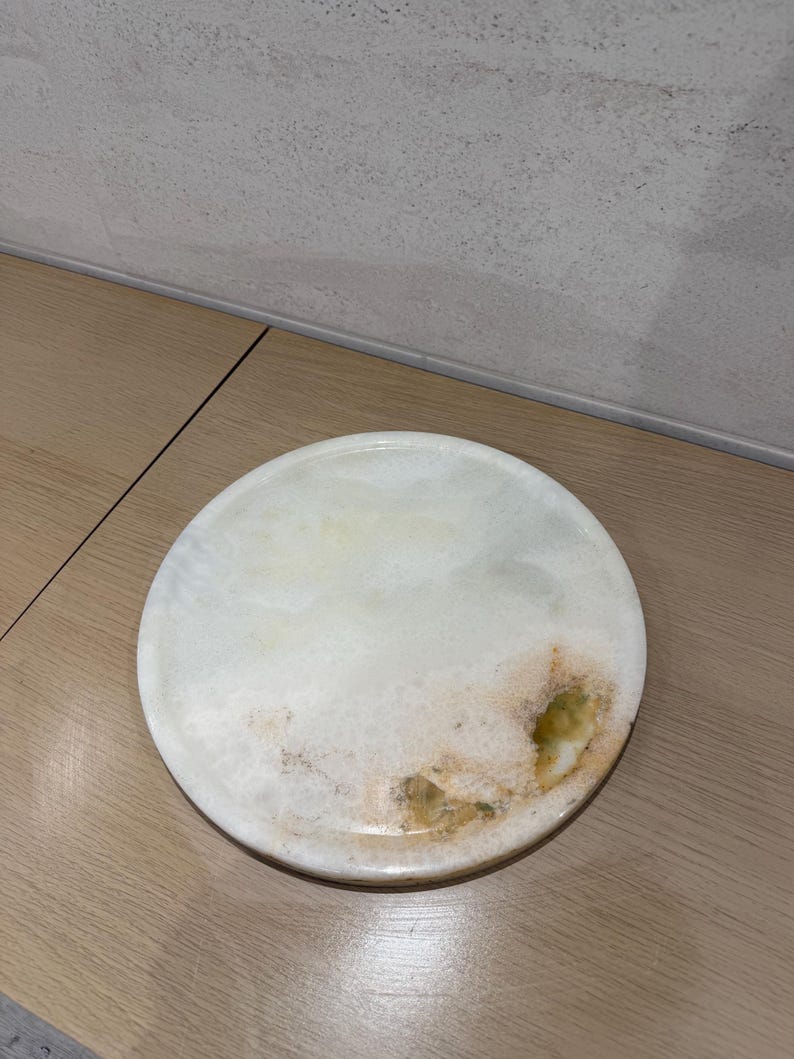 Large Natural Onyx Serving Dish 30cm - Etsy UK