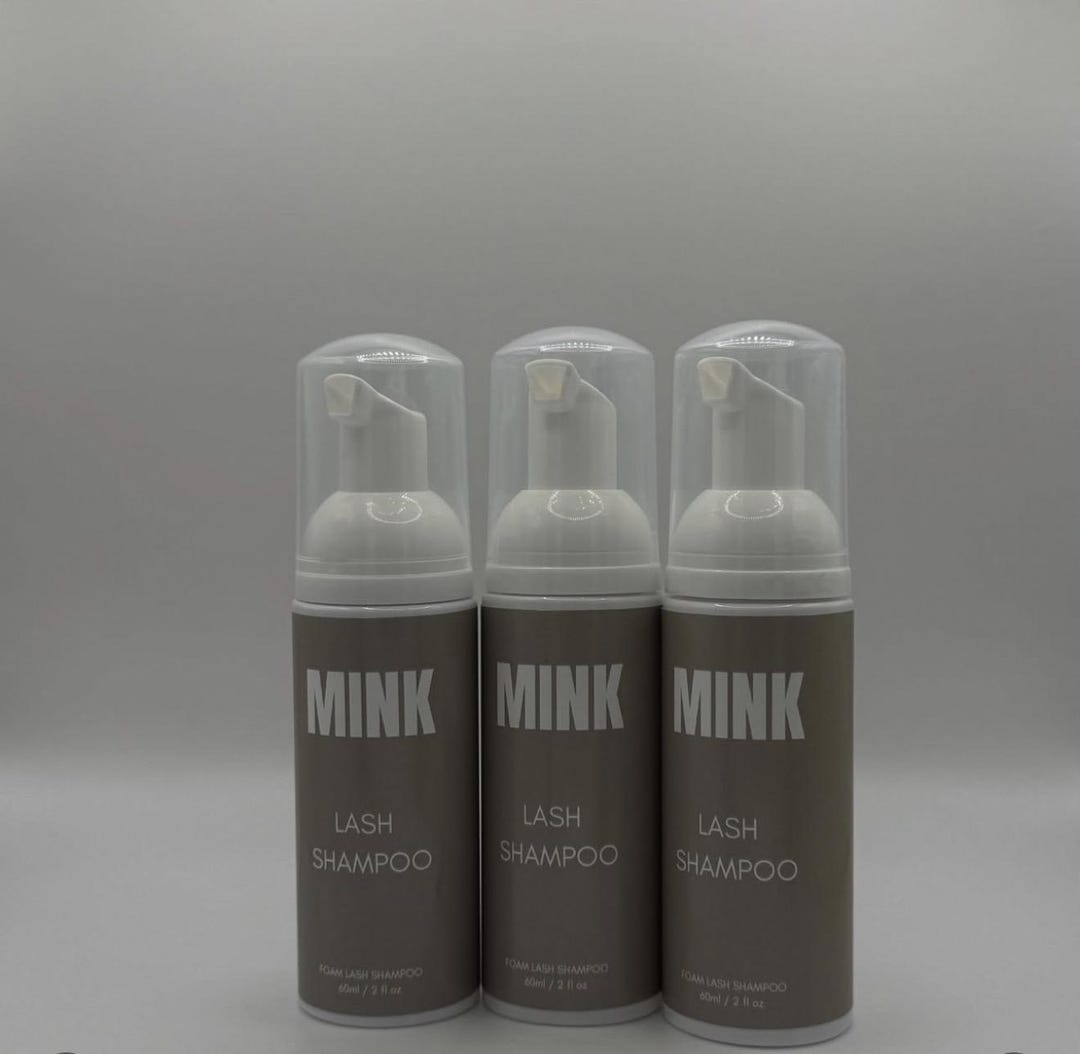 Personalised Branded Lash Shampoo Kits for Your Business (60ml) - Etsy