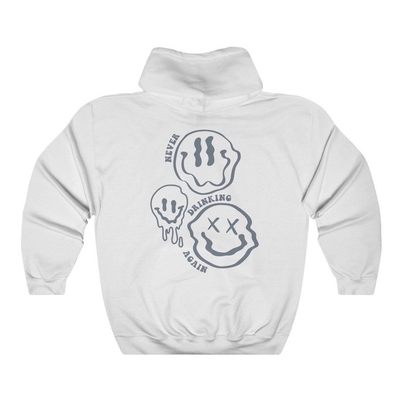 Smiley Face Hoodie Hangover Hoodie Smile Hoodie VSCO Hoodie Empathy ...