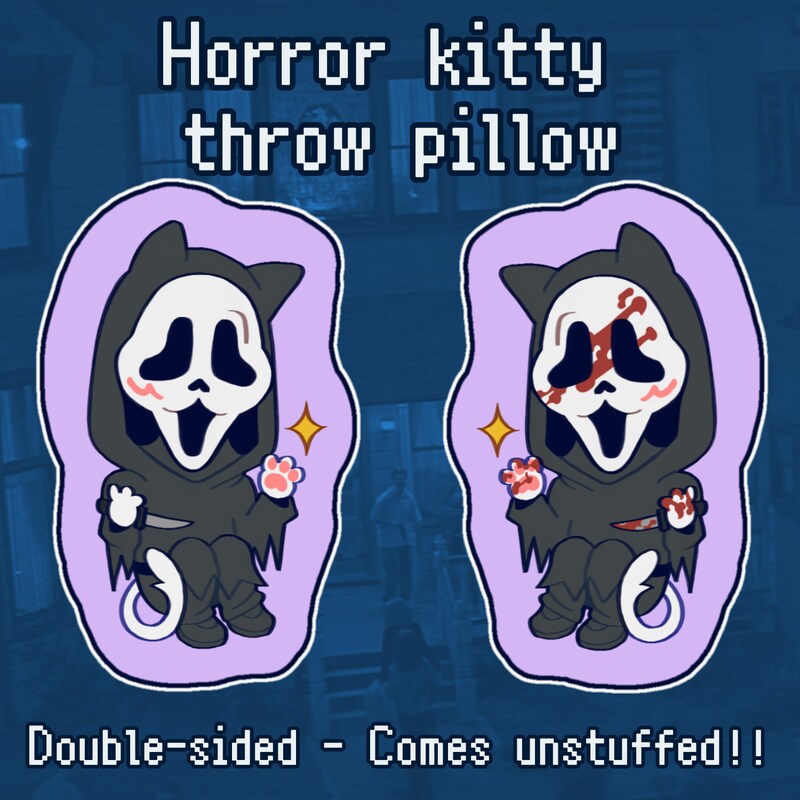 Kitty Ghostface - Etsy