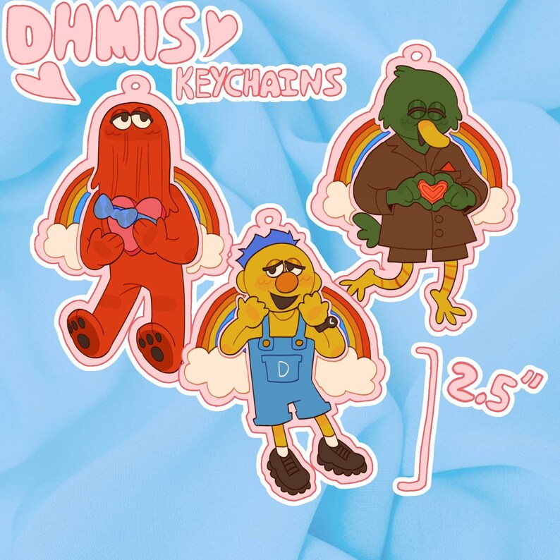 DHMIS 2.5 Acrylic Keychains - Etsy