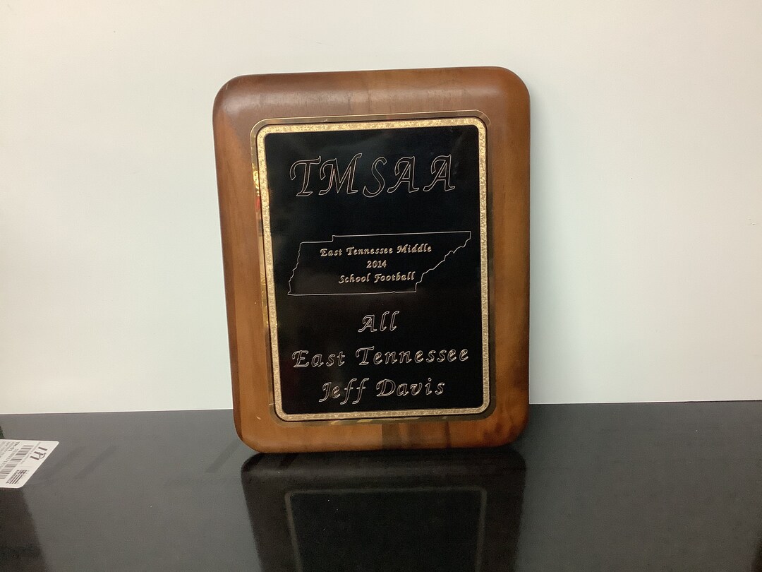 8X10 Solid Walnut Plaque - Etsy Österreich