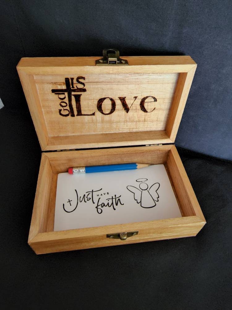 With God All Things Are Possible Prayer Box Prayers Prayer - Etsy