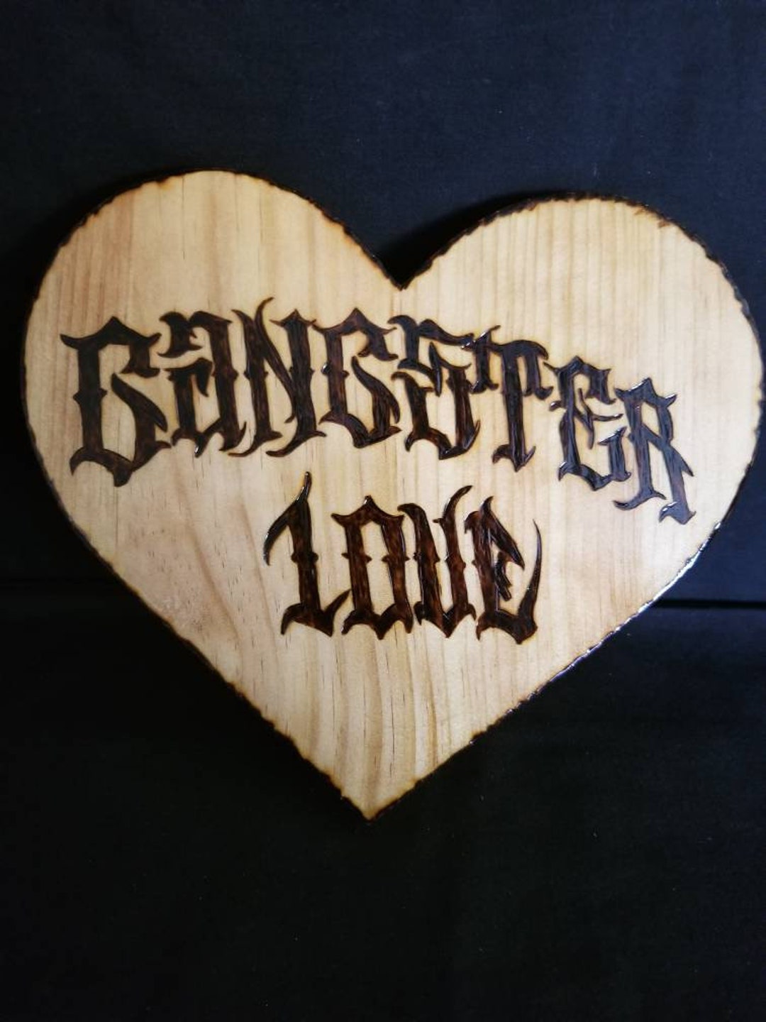 Gangster Love Heart - Etsy