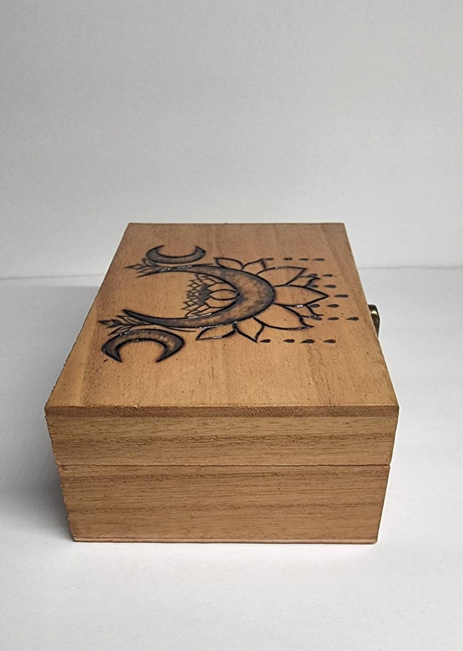 Lotus Moon Storage Box Crystal Storage Box Manifestation Box - Etsy