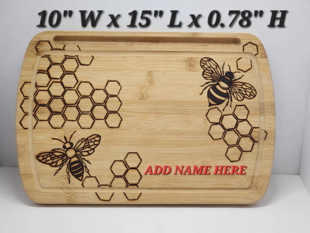 Bee Honeycomb Cutting Board, Charcuterie Board - Etsy