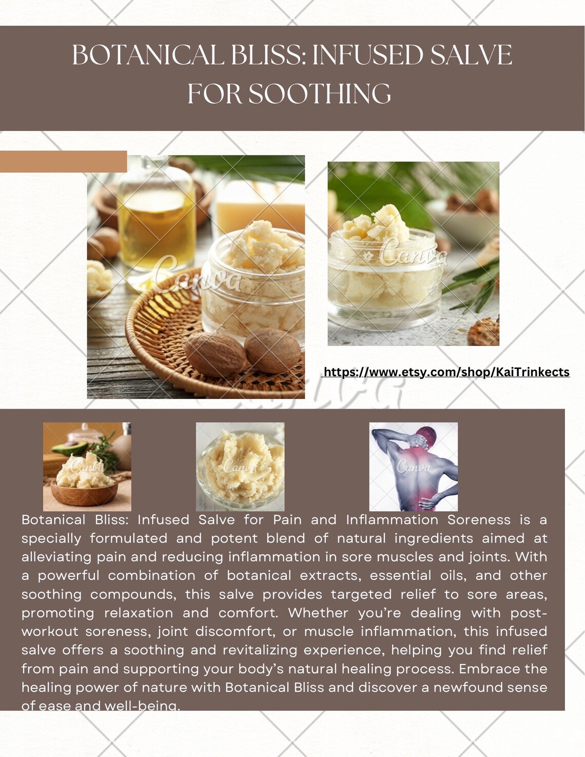 Nature's Healing Touch: Botanical Infused Salve - Etsy