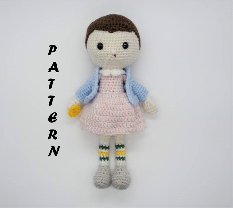 Eleven Amigurumi Crochet Doll Pattern - Etsy