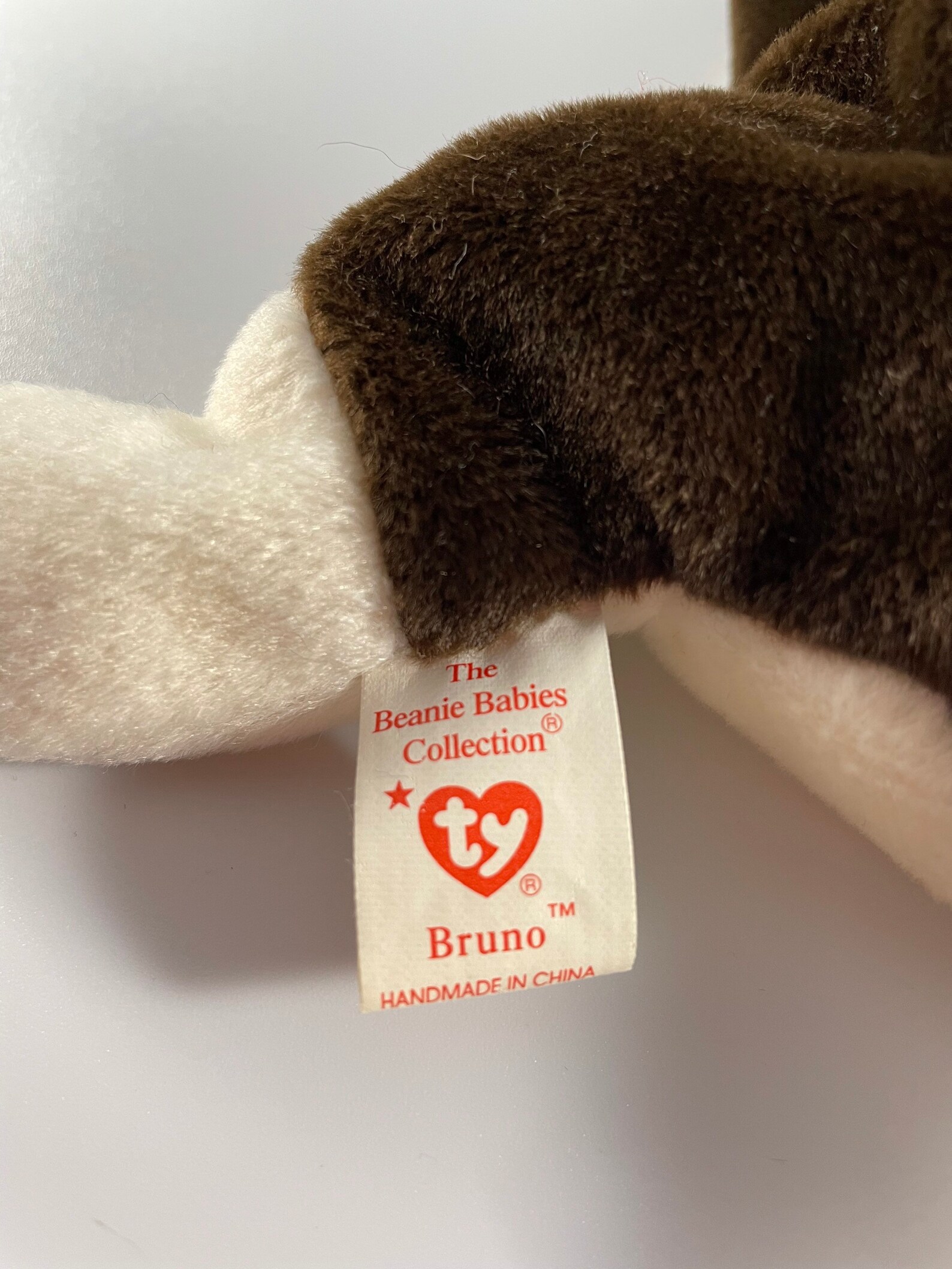 Ty Beanie Original Baby Bruno September 9, 1997 - Etsy