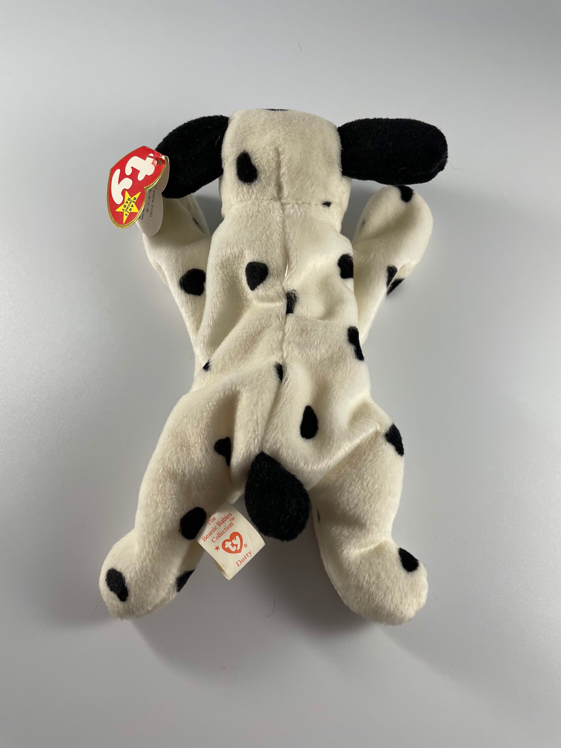 Ty Beanie Original Baby Dotty Style 4100 - Etsy