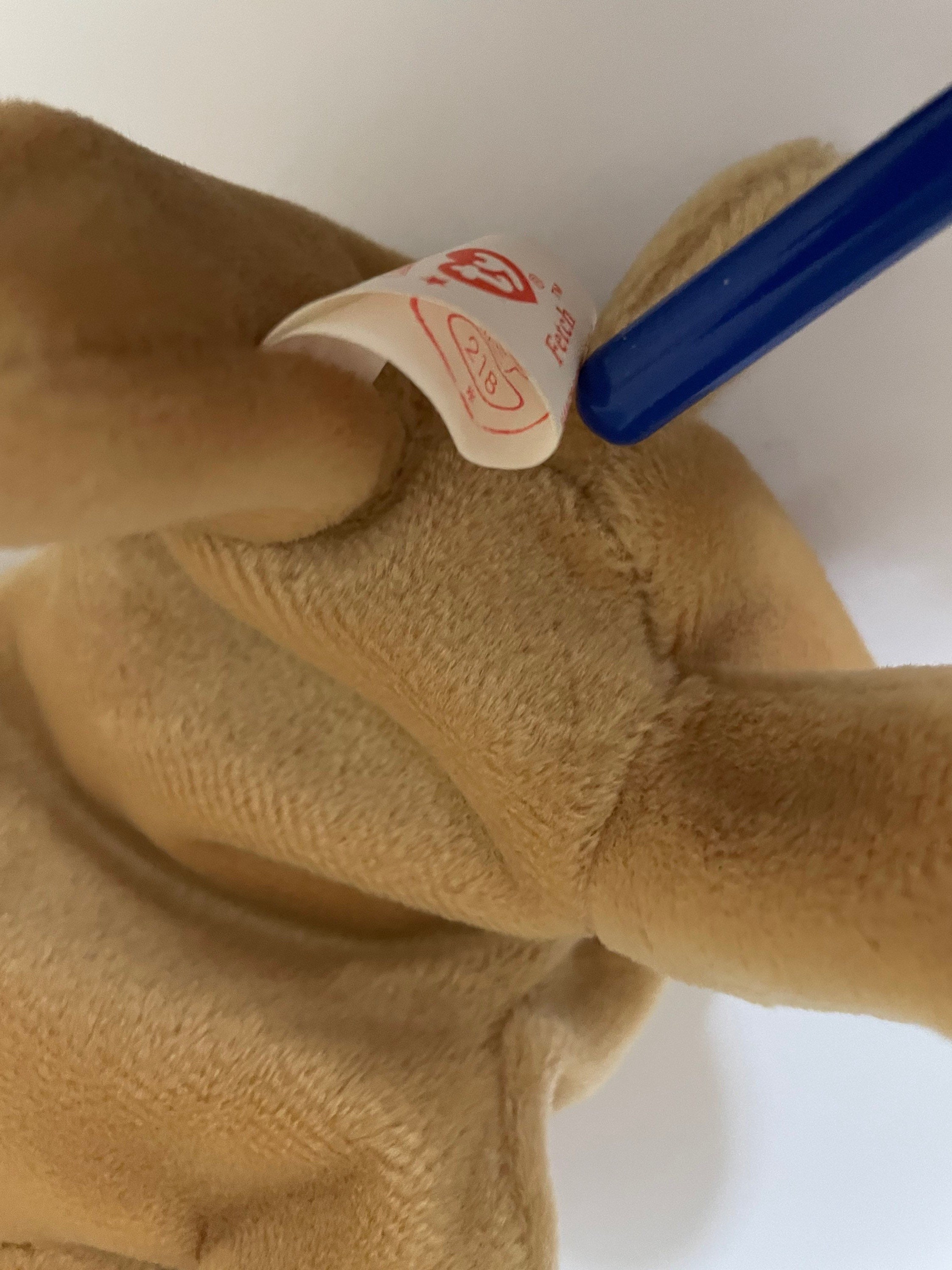 Ty Beanie Original Baby Fetch February 4, 1997 - Etsy