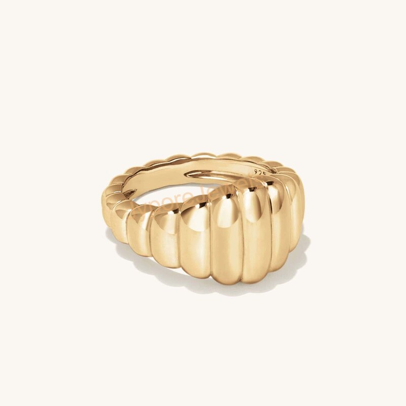 Bold Gold Ring - Etsy