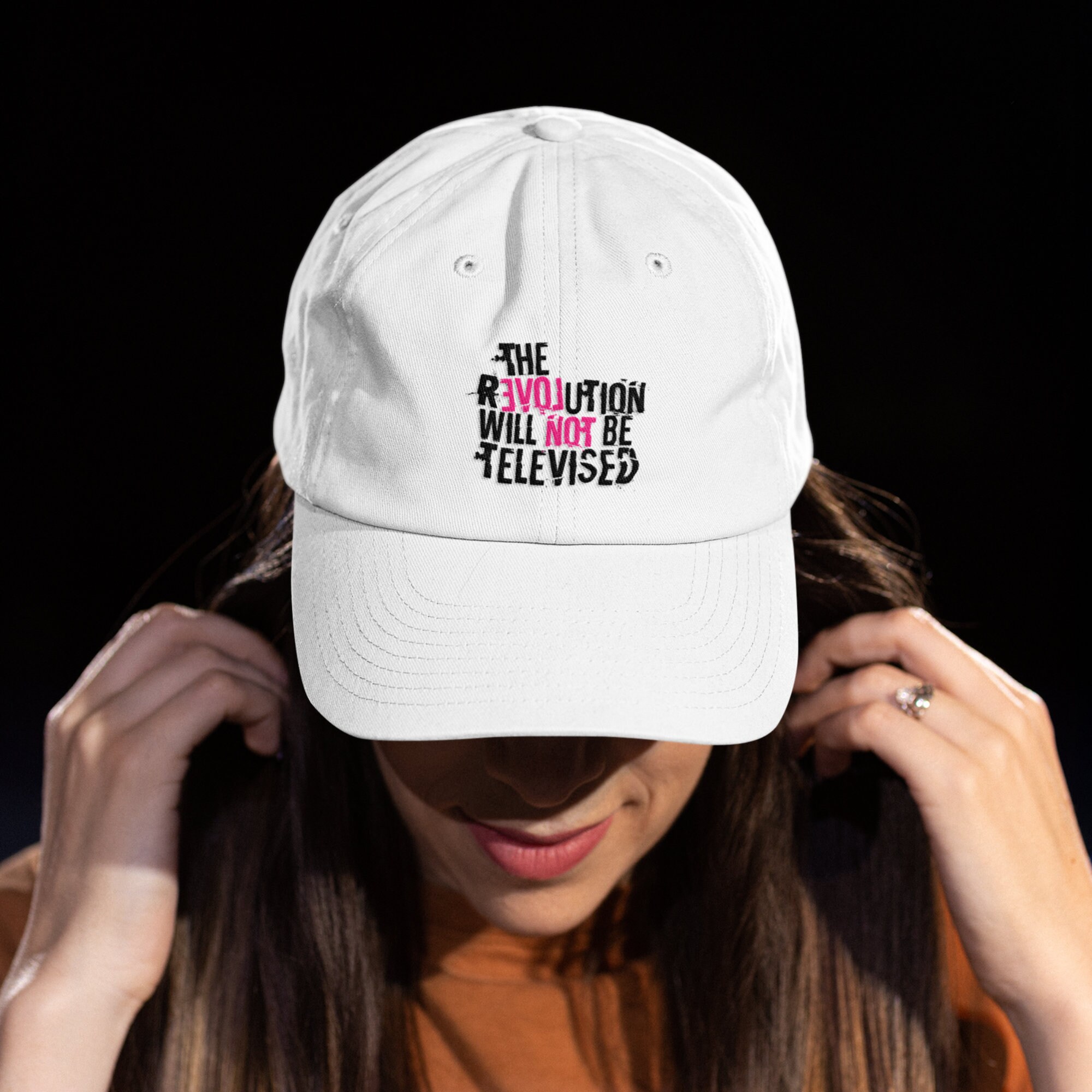 The Revolution Will Not Be Televised Baseball Cap Statement Baseball Cap Unique Cap Freedom Cap ...