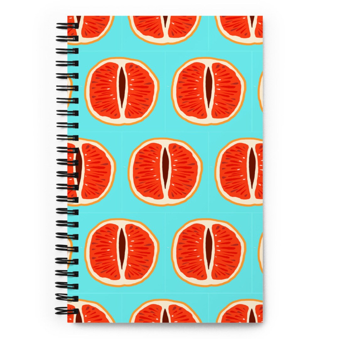 Grapefruit Vagifruit Bullet Journal Dotted Notebook Colorful - Etsy