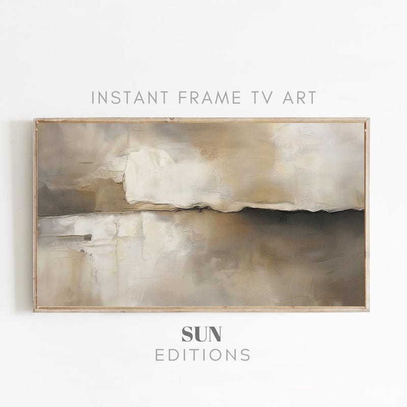 Neutral Abstract Art - Etsy