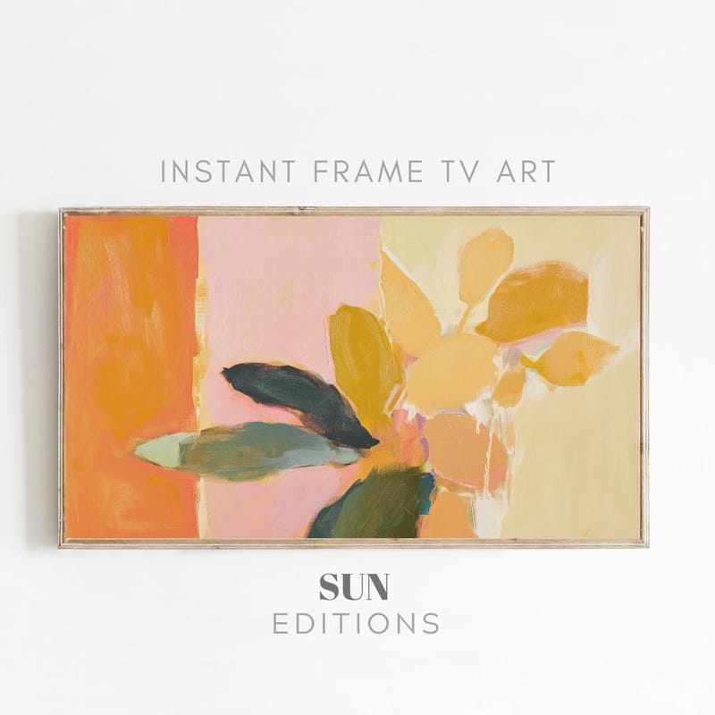 Abstract Orange Fruit Art - Etsy