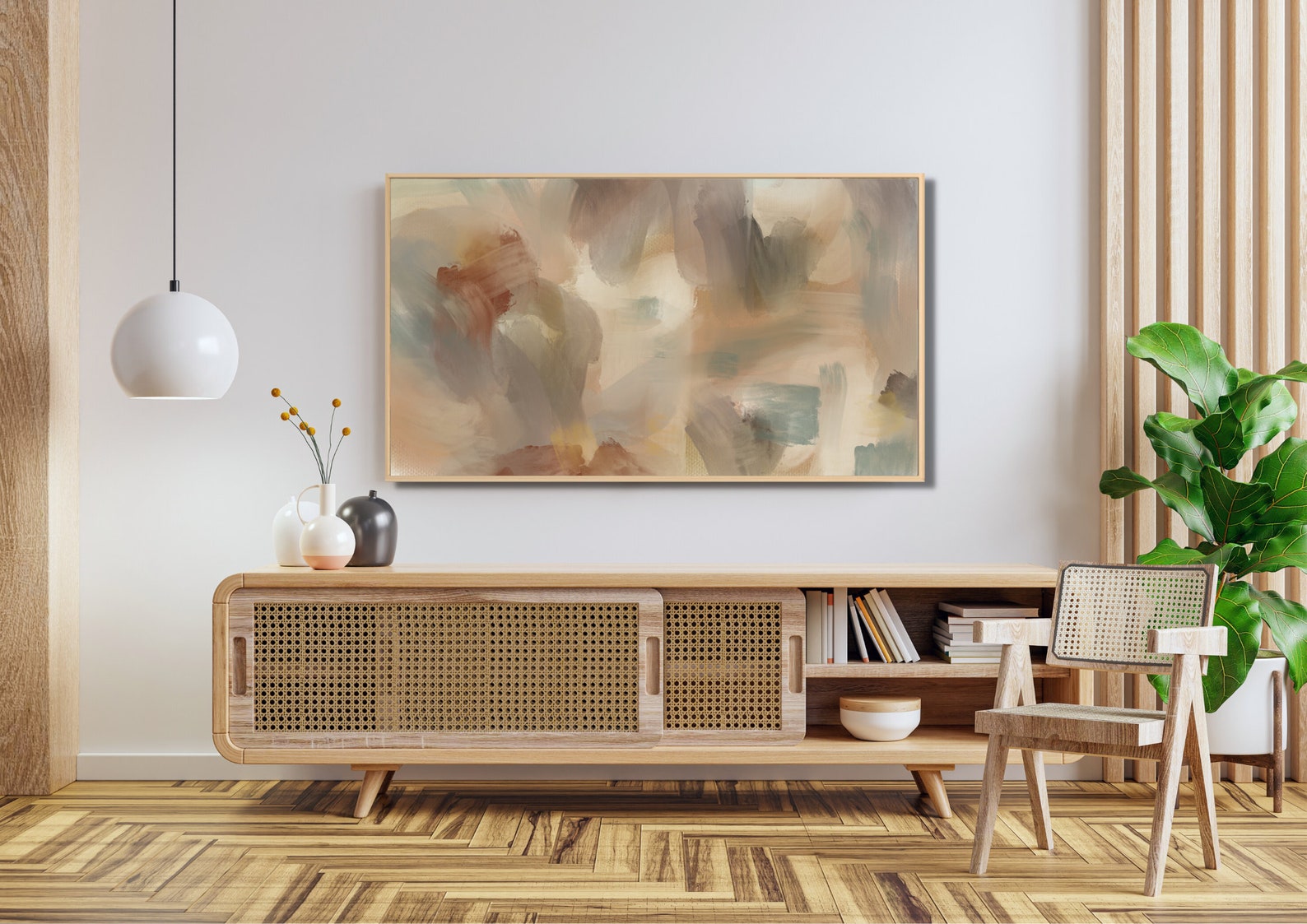 Samsung Frame TV Art Abstract Painting Minimal Art Instant - Etsy