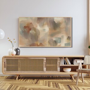 Samsung Frame TV Art Abstract Painting Minimal Art Instant - Etsy