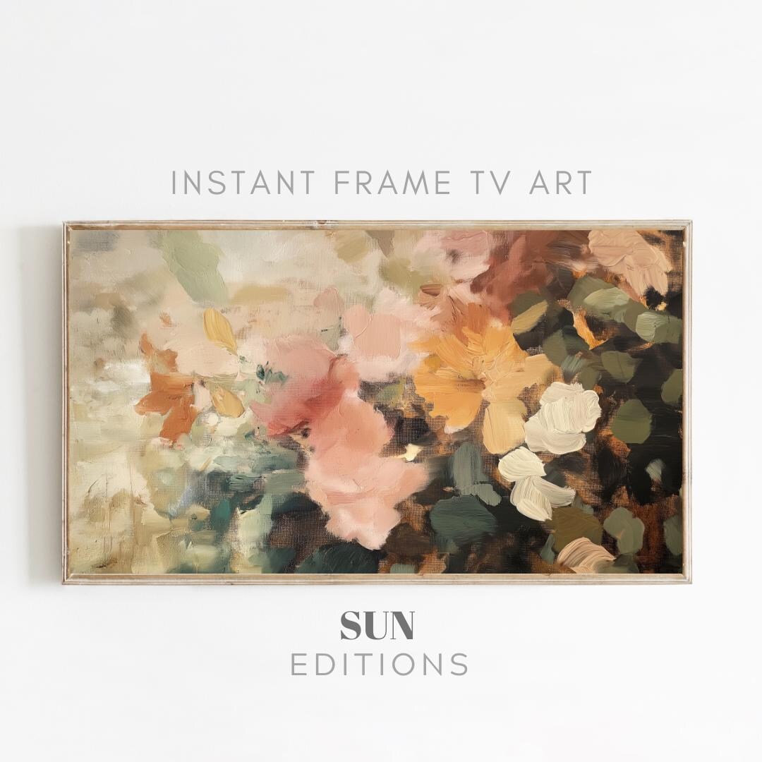 Fall Garden Screensaver | Botanical Frame Tv Art | Instant Download ...