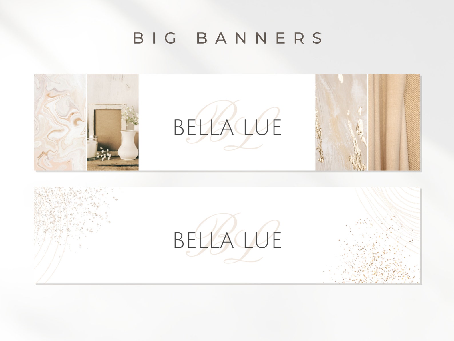 Neutral Etsy Shop Kit, Etsy Shop Banner Set, Etsy Shop Branding Kit ...